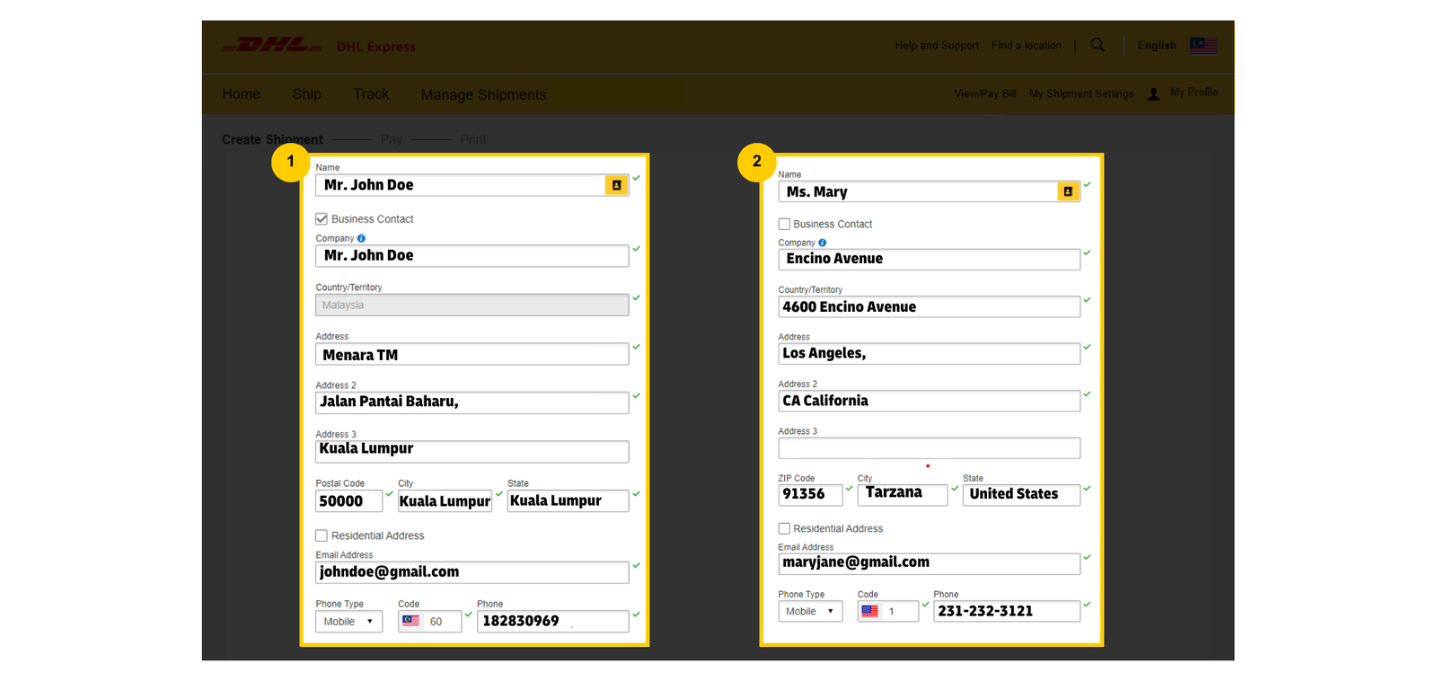 How to Create a DHL Commercial Invoice