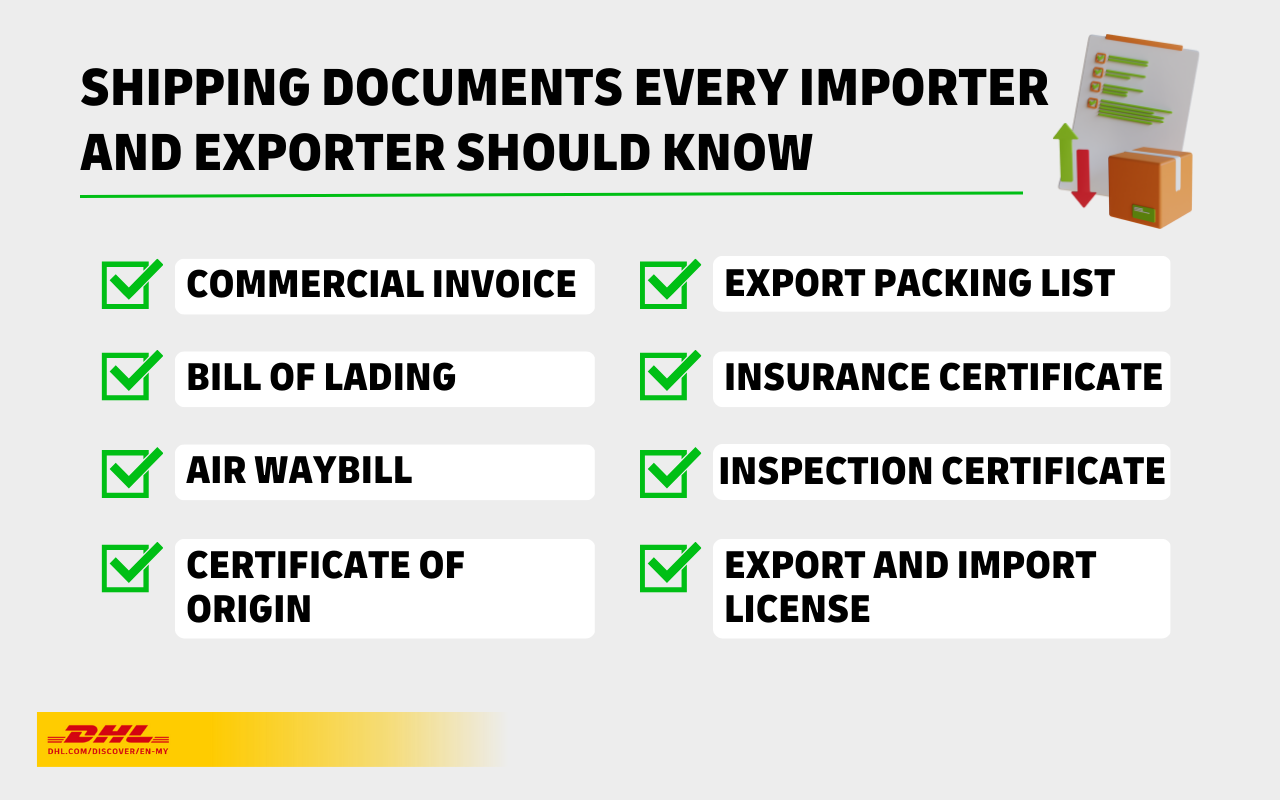Shipping Documents Every Importer and Exporter Should Know | DHL Malaysia