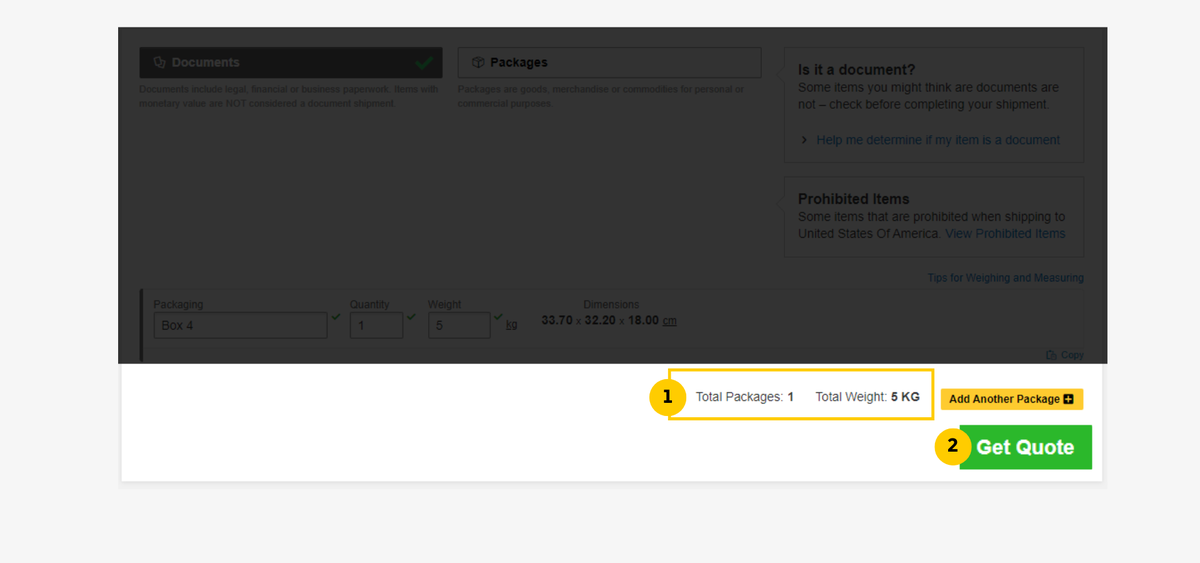 Guide to Get a DHL International Shipping Rate | DHL Malaysia