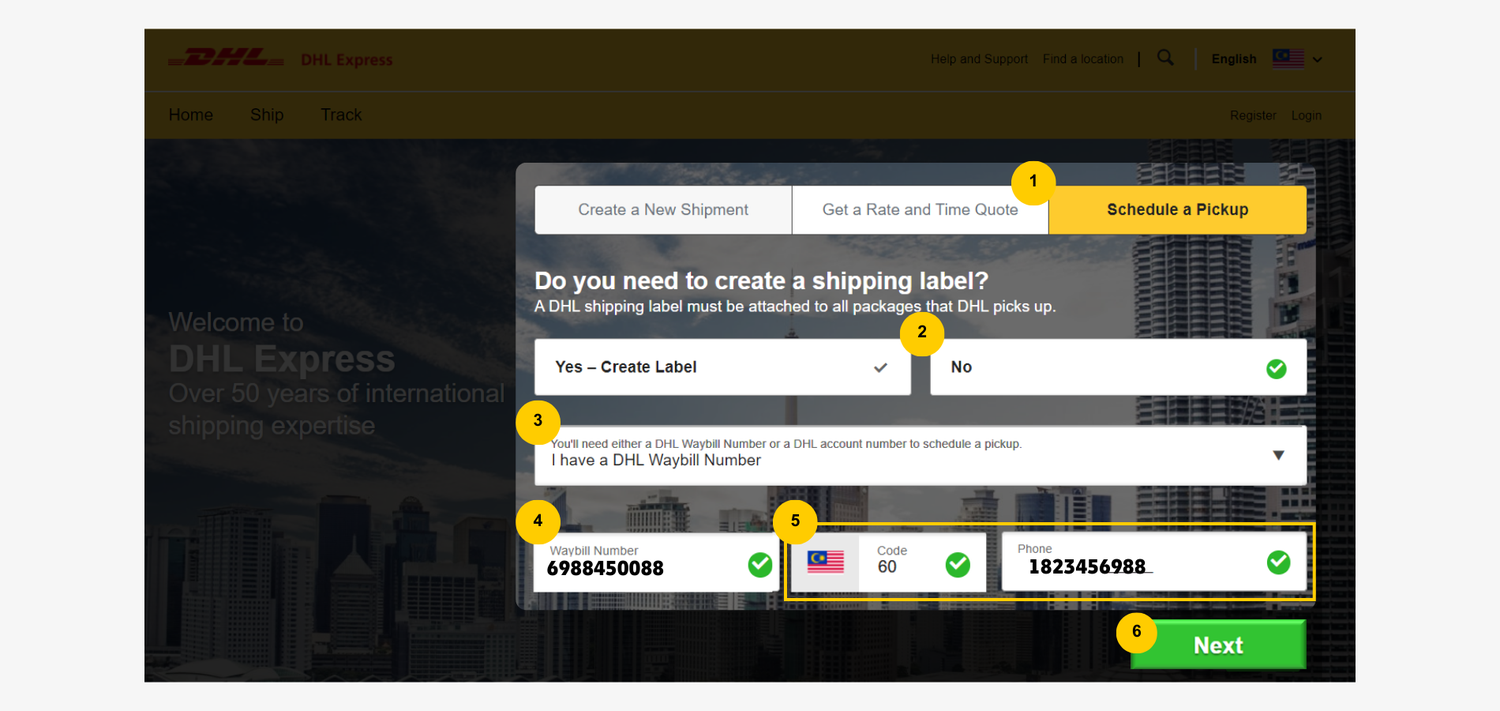 How to Schedule a Shipment Pickup