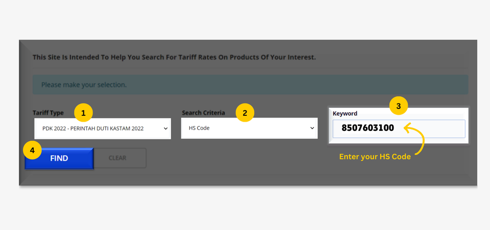 Malaysia HS Code Search Guide: JKDM HS Explorer | DHL Malaysia