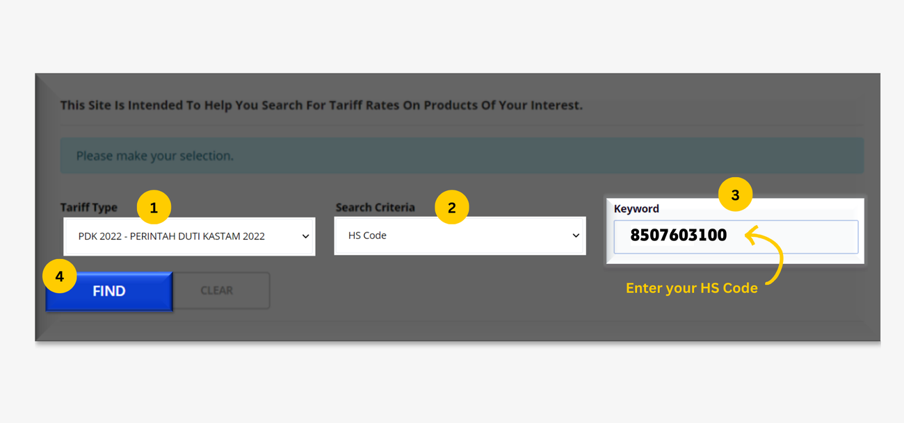 Malaysia HS Code Search Guide: JKDM HS Explorer | DHL Malaysia