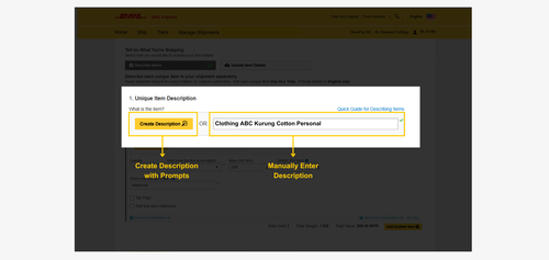 How to Create a DHL Commercial Invoice