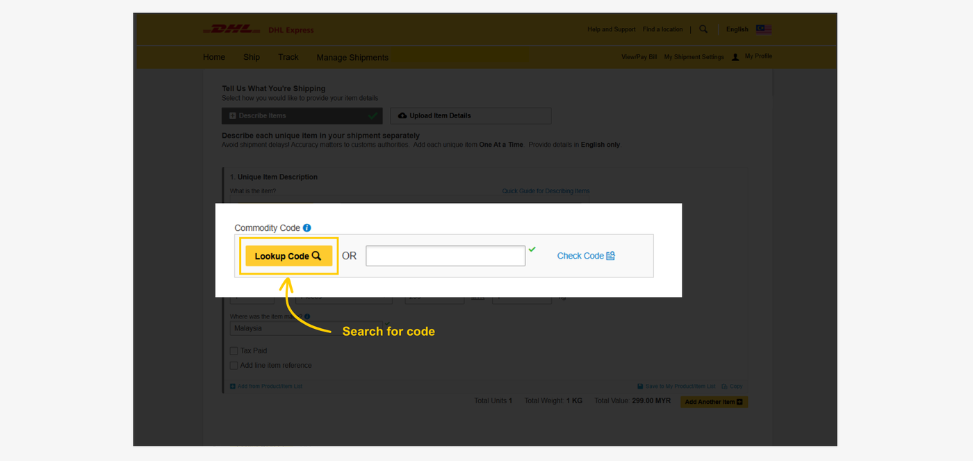 How to Create a DHL Commercial Invoice