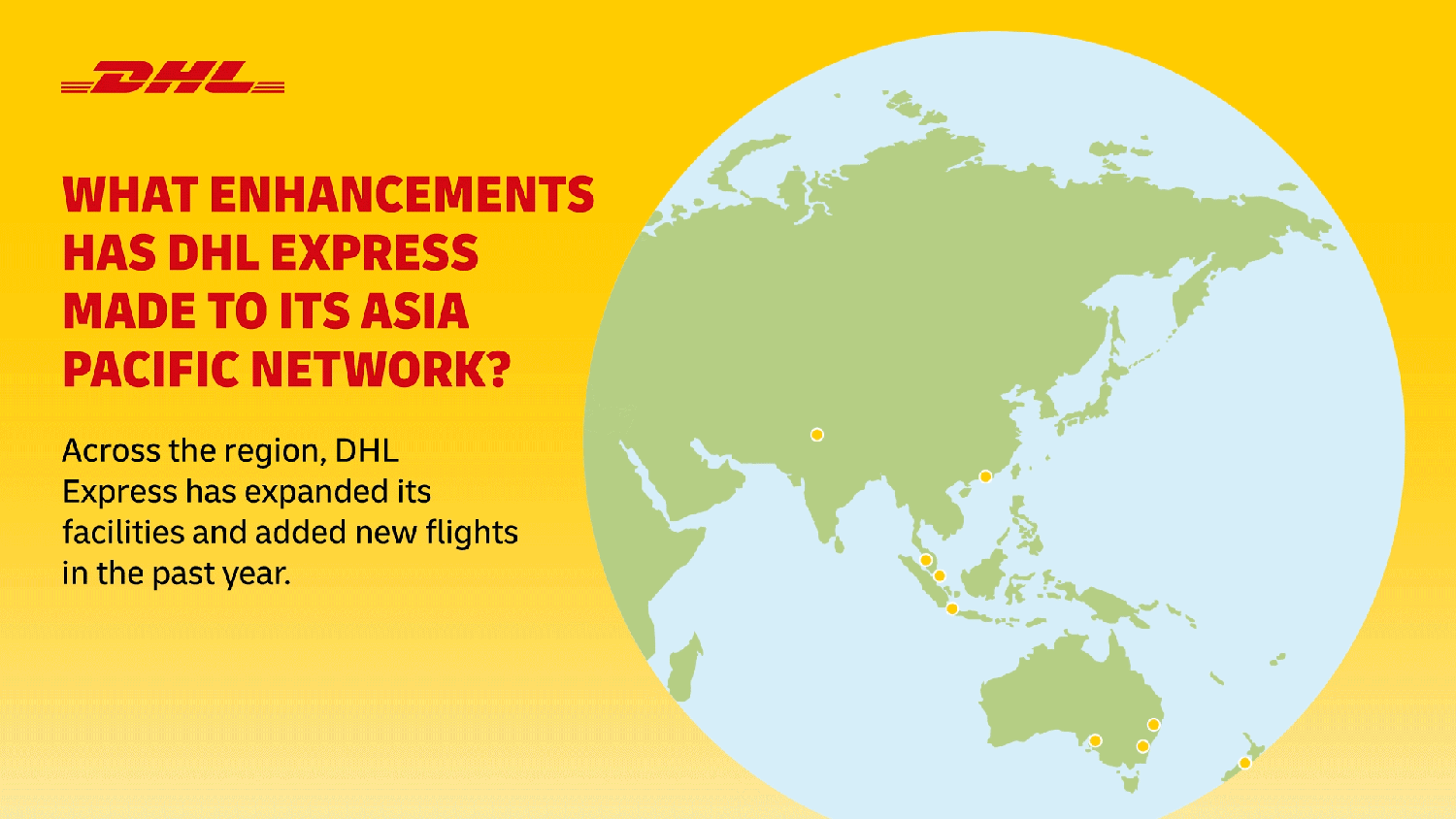 10 Transformative Enhancements Asia-Pacific Network 2024 | DHL Express ...