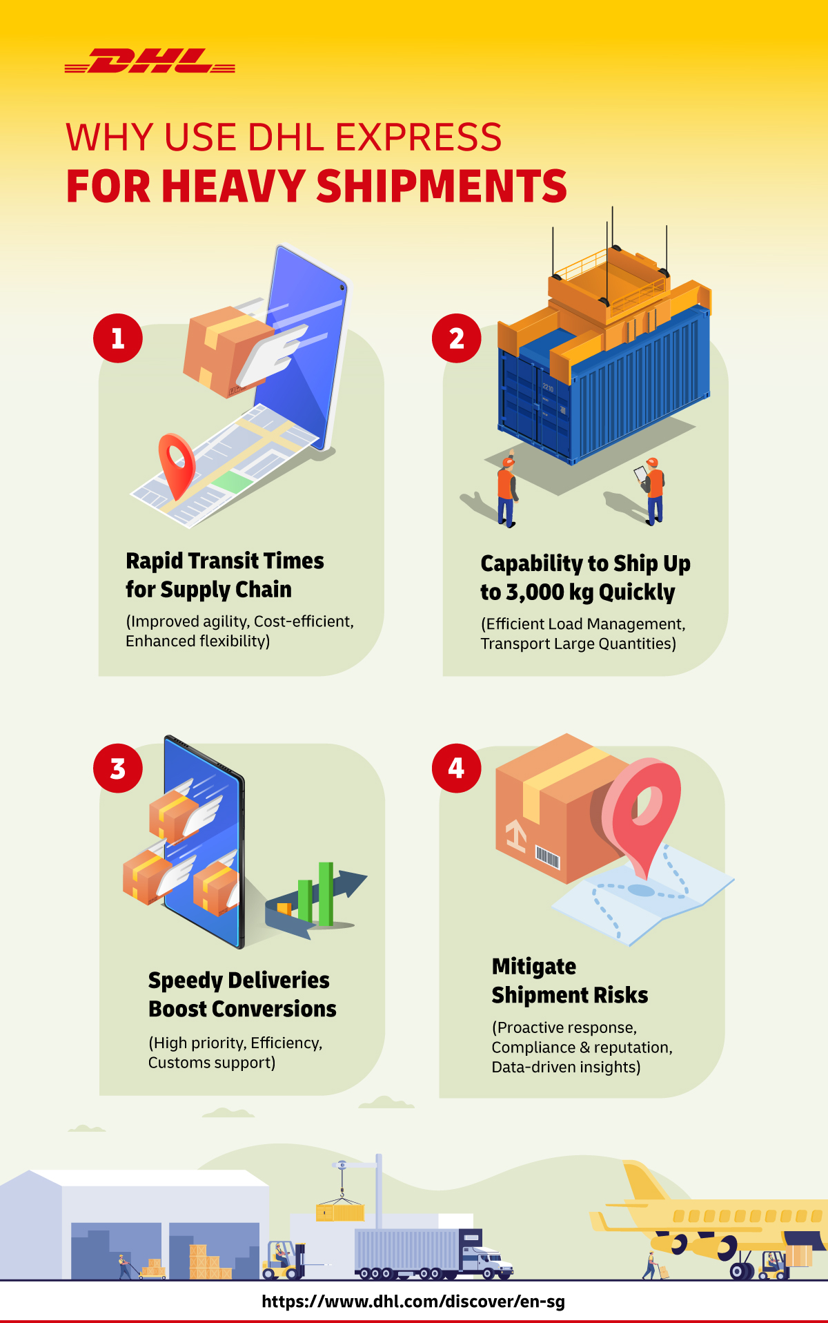 Heavy Shipment Service | DHL Singapore