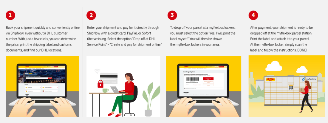 DHL Express ShipNow: Private shipping made easy | DHL Switzerland