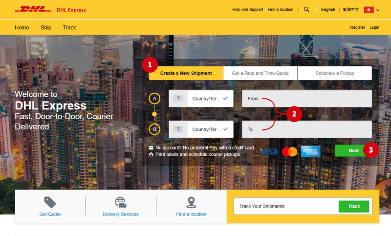 Experience Seamless Shipping with DHL's Label-Free Service