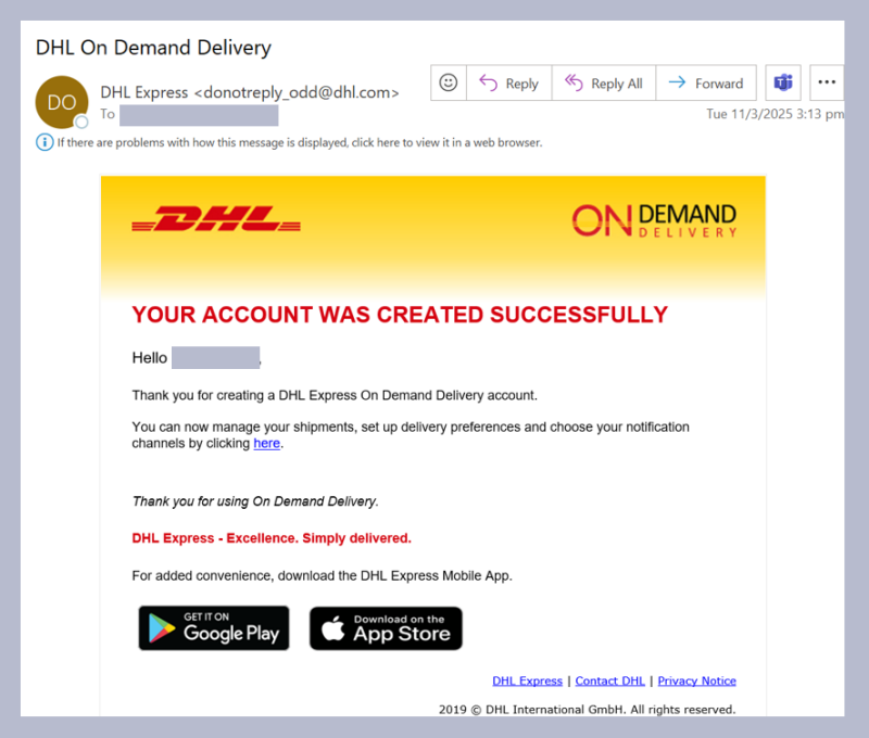 On-Demand Delivery Registration Guide | DHL Express Singapore