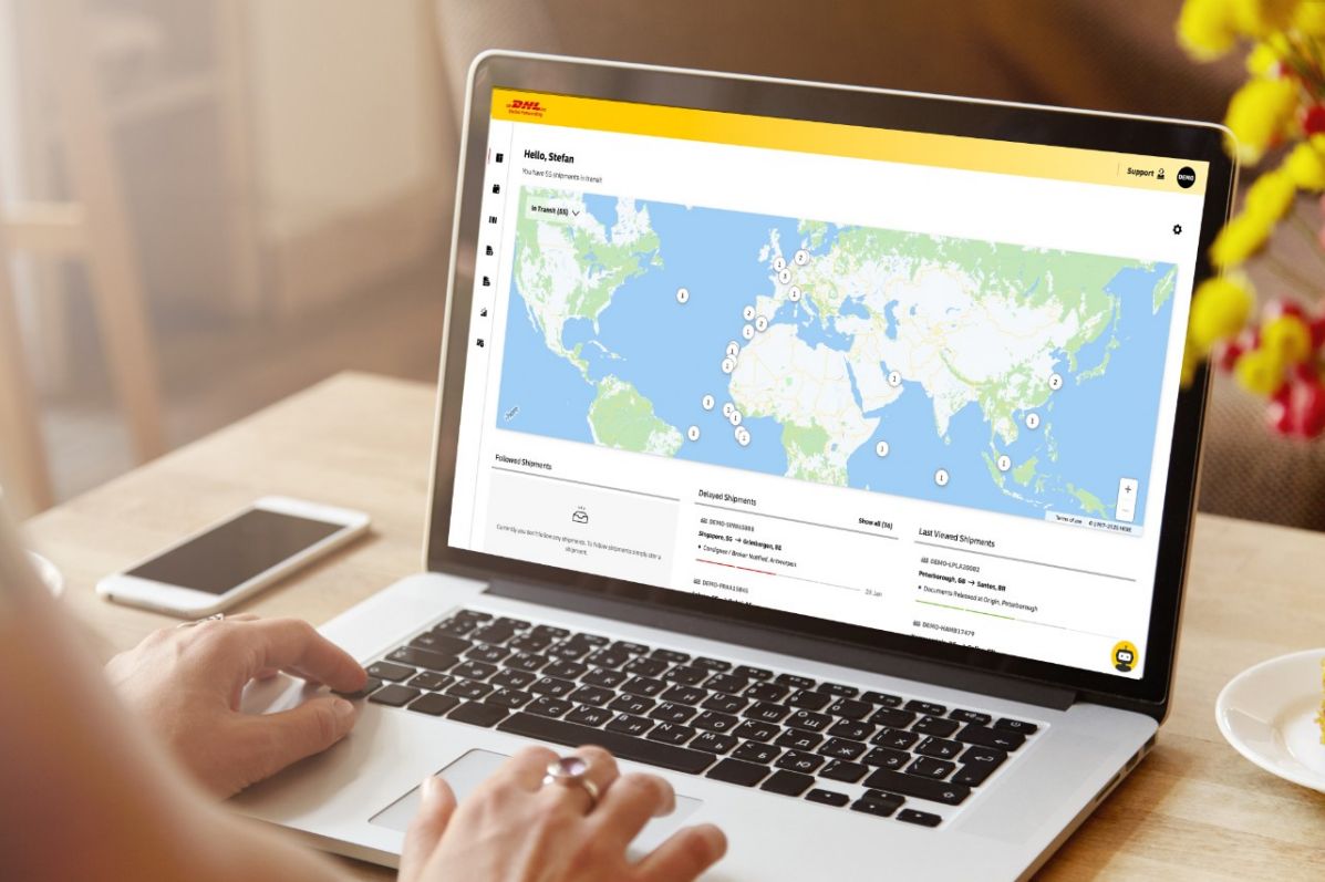 dhl express logistics platform